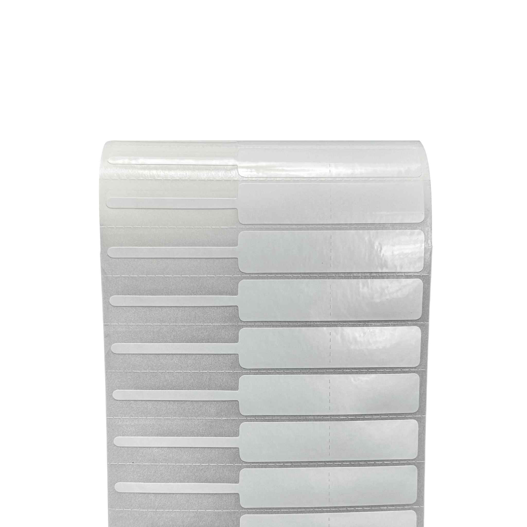 PP Gloss Jewelry Label 9.2 x 1.2 cmสติ๊กเกอร์จิวเวลรี่เนื้อพีพีขาวเงา ...