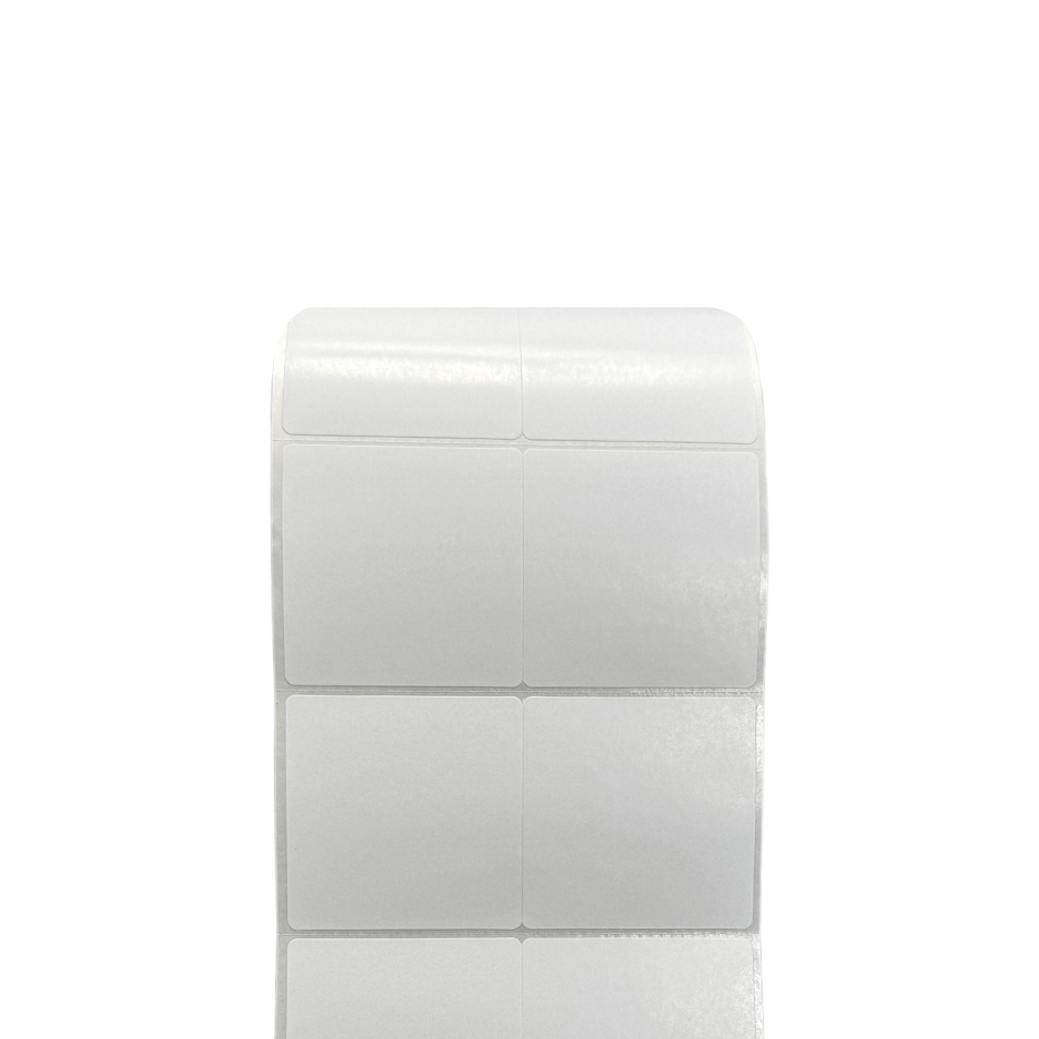 Semi Gloss White Packaging Label 5.2 x 4.2 cmสติ๊กเกอร์ติดกล่องติดถุง ...