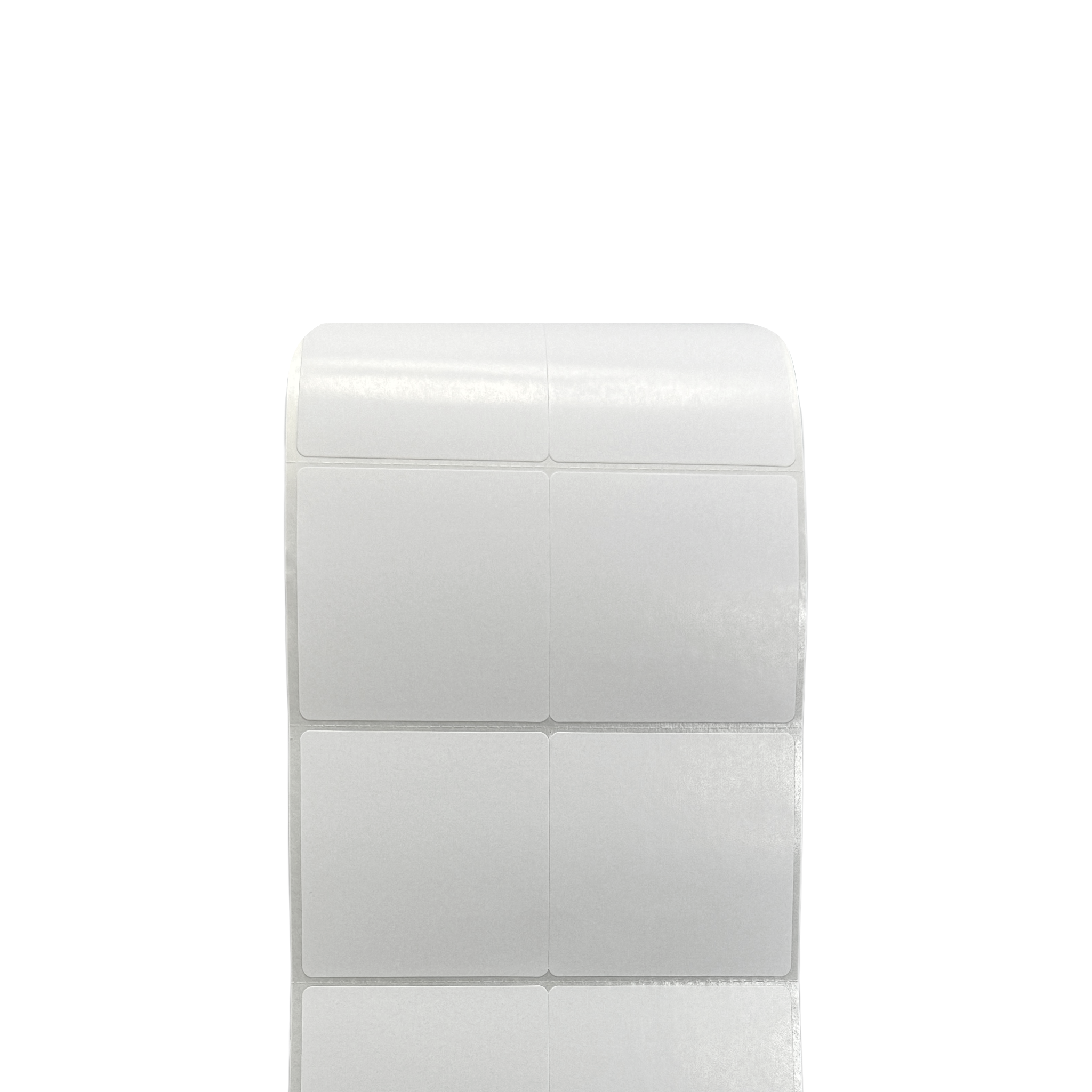 Semi Gloss White Packaging Label 5.2 x 4.2 cmสติ๊กเกอร์ติดกล่องติดถุง ...