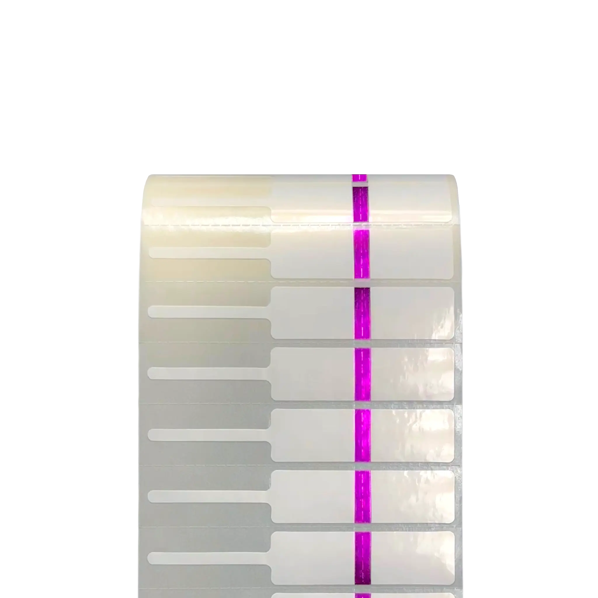 PP Gloss White Jewelry Label with KPink Center Stripe 7.5 x 1.3 cm ...