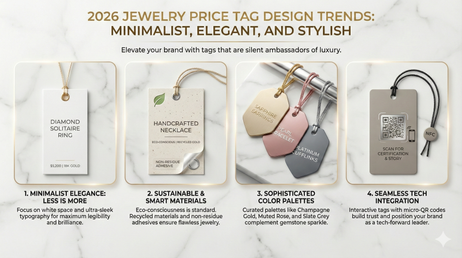 2026 Jewelry Price Tag Design Trends - Minimalist, Elegant, and Stylish ...